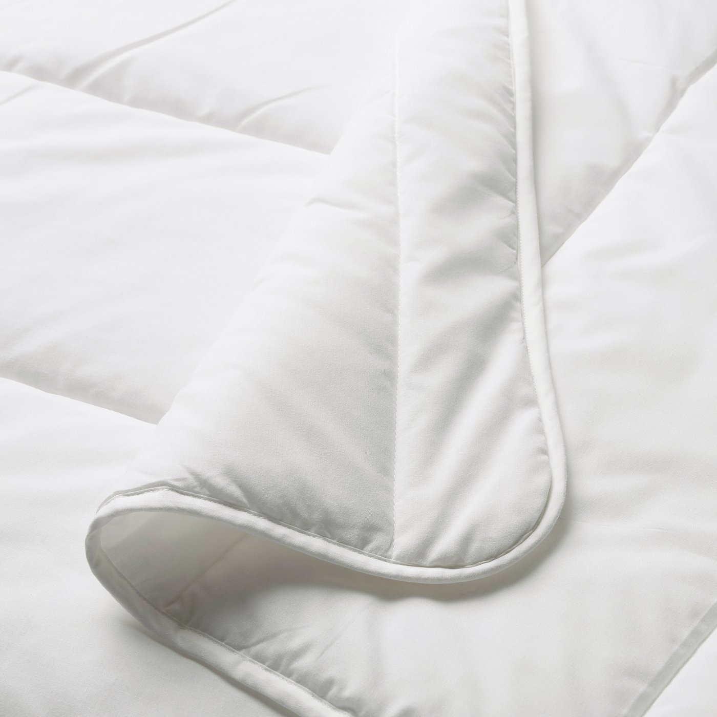 LEN white, Quilt for cot, 110x125 cm - IKEA