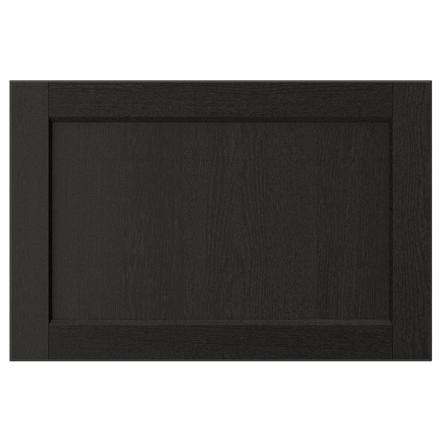 LERHYTTAN black stained, drawer front, 60x40 cm - IKEA UK