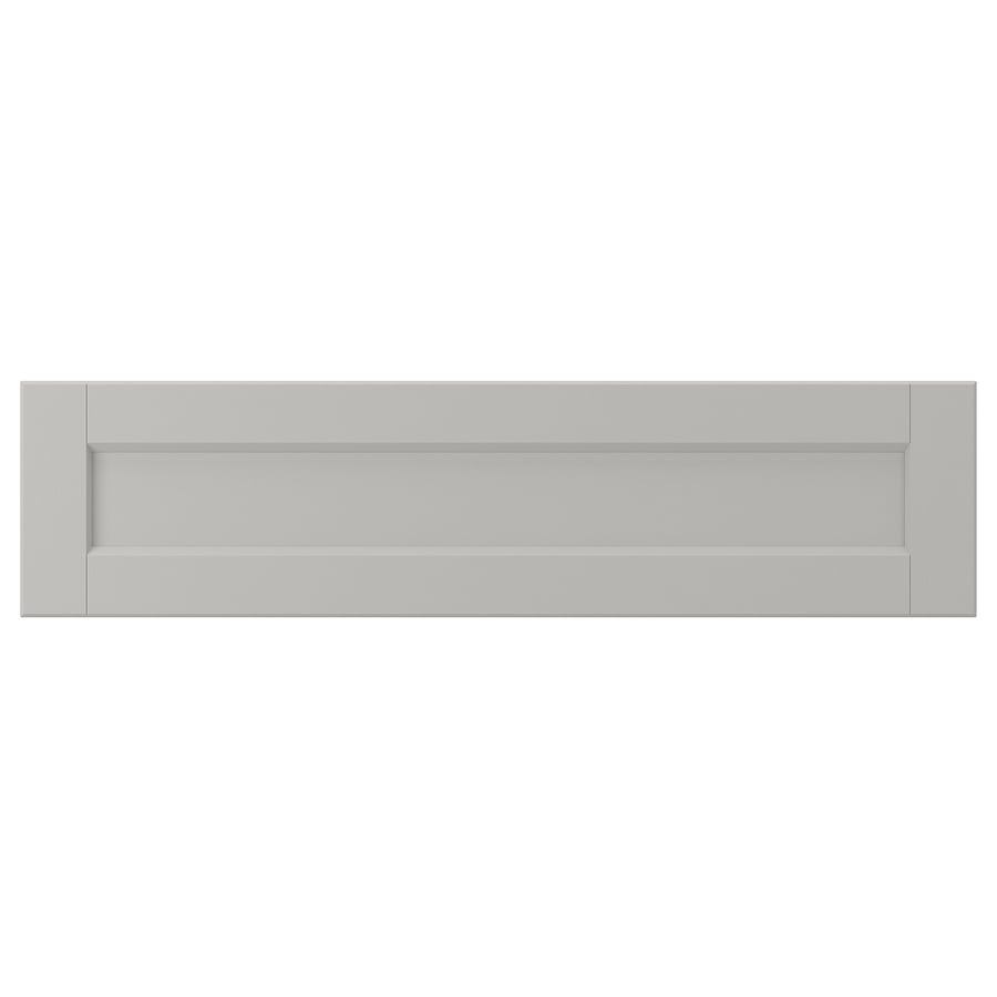LERHYTTAN light grey, drawer front, 80x20 cm - IKEA UK