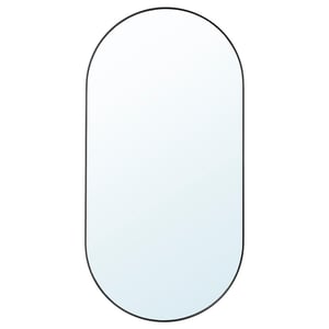 LINDBYN Mirror, black, 60x120 cm - IKEA