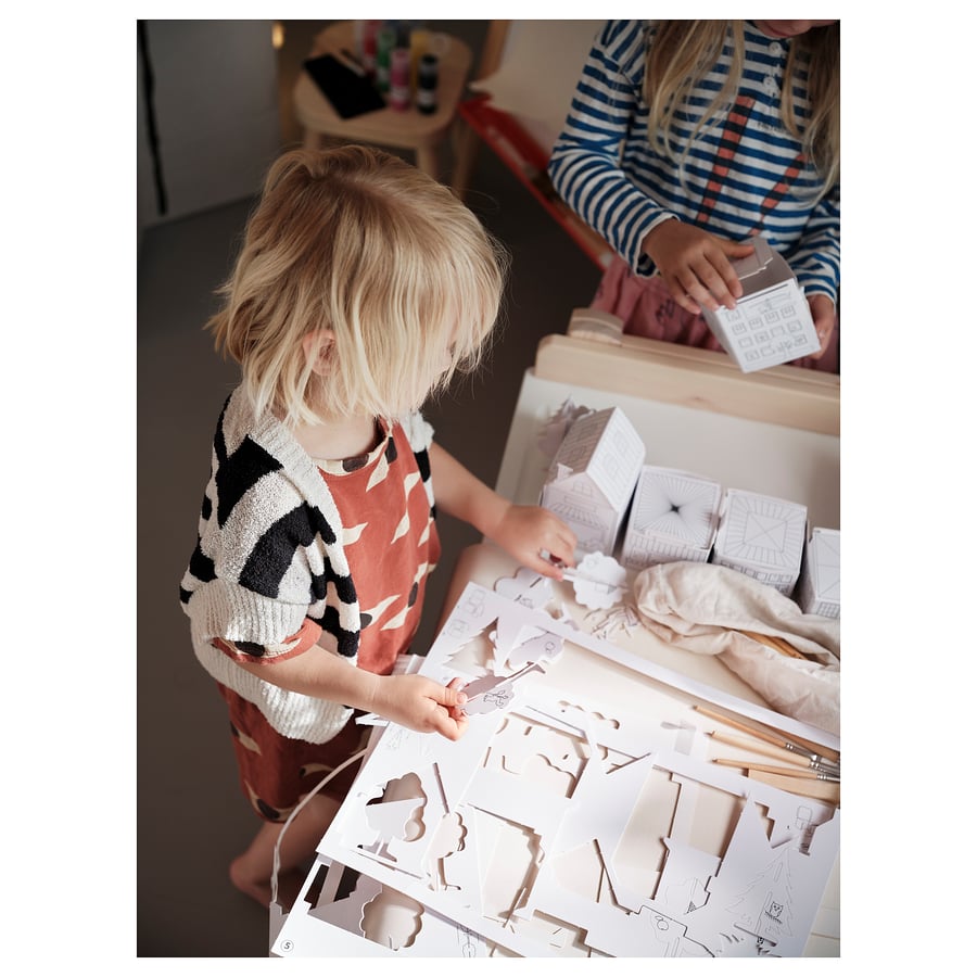 MÅLA 10-pc cardboard town template set - IKEA UK