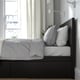 MALM Black-brown, double bed frame, with 4 drawers - IKEA UK