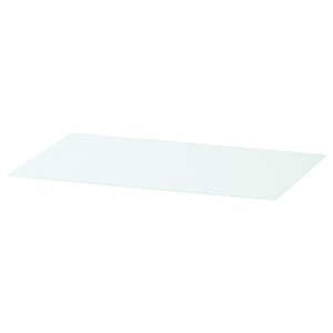 MALM Glass top, white, 80x48 cm - IKEA
