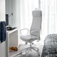 MARKUS office chair, Vissle light grey - IKEA UK