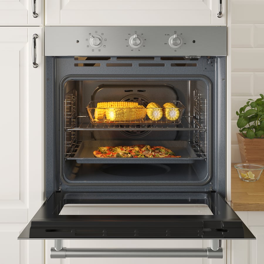 MATTRADITION stainless steel, pyrolytic oven - IKEA UK