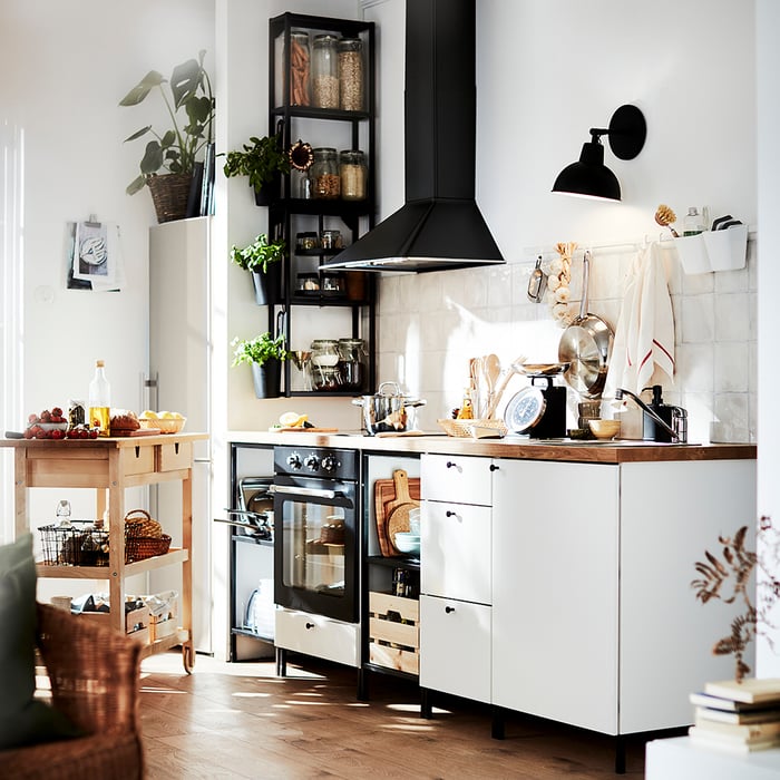 MATTRADITION wall mounted cooker hood, black - IKEA