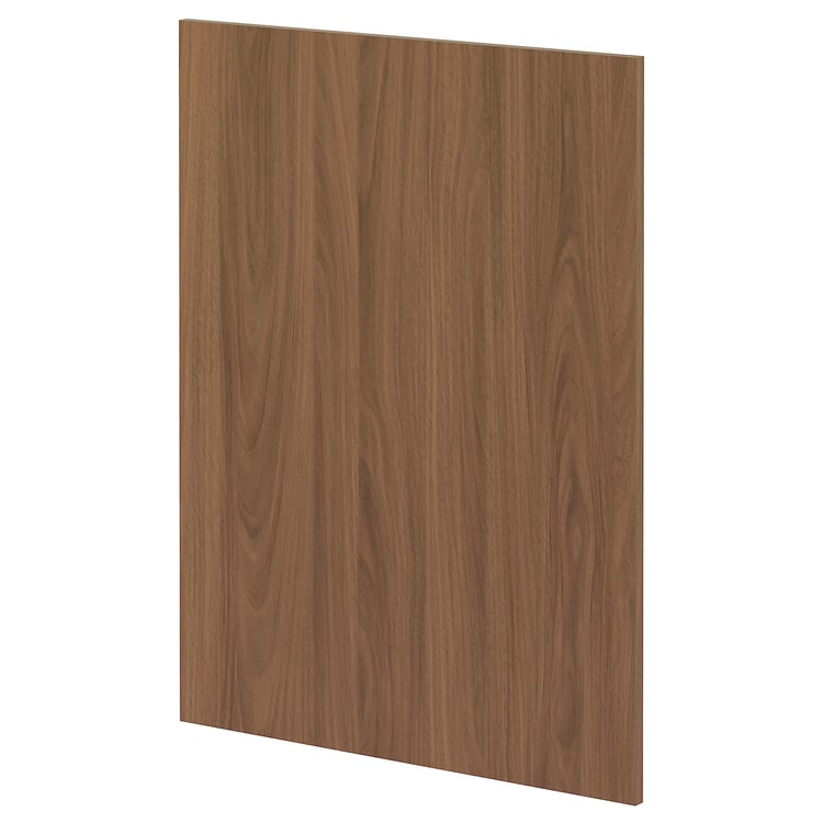 METOD 1 front for dishwasher, Tistorp brown walnut effect, 60 cm - IKEA UK