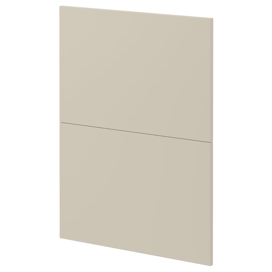 METOD 2 fronts for dishwasher, Havstorp beige, 60 cm - IKEA UK