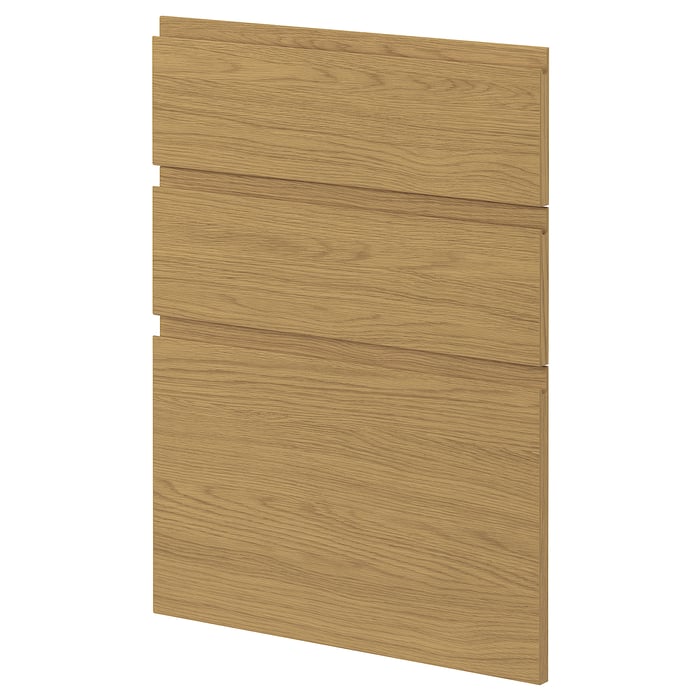 METOD 3 fronts for dishwasher, Voxtorp oak effect, 60 cm - IKEA UK