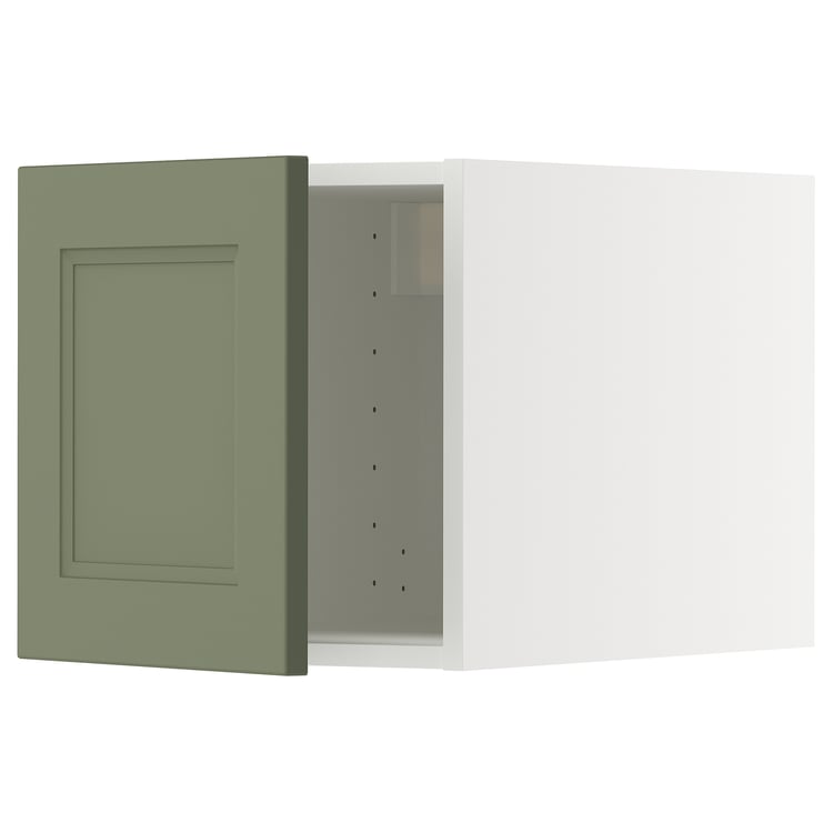 METOD top cabinet, white/Axstad grey-green, 40x40 cm - IKEA UK