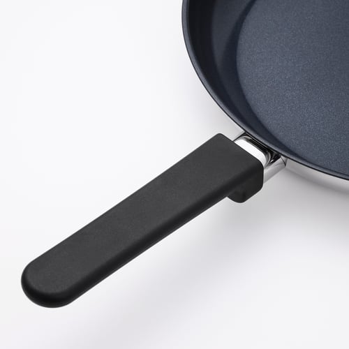 MIDDAGSMAT frying pan, non-stick coating/stainless steel, 28 cm - IKEA UK