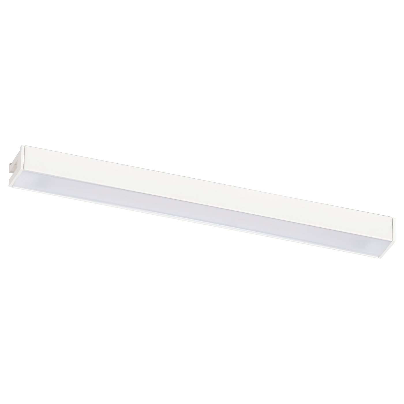 MITTLED LED kitchen worktop lighting strip, dimmable aluminium-colour ...