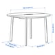 MITTZON conference table, round birch veneer/black, 120x75 cm - IKEA UK