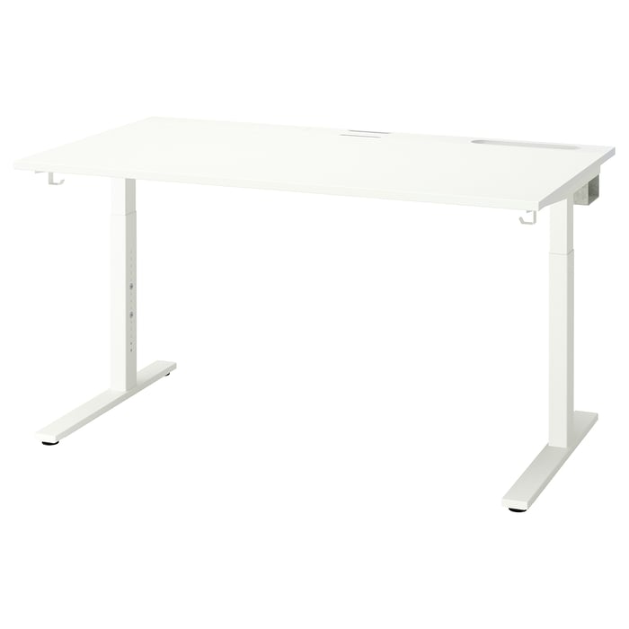 MITTZON desk, white, 140x80 cm - IKEA UK
