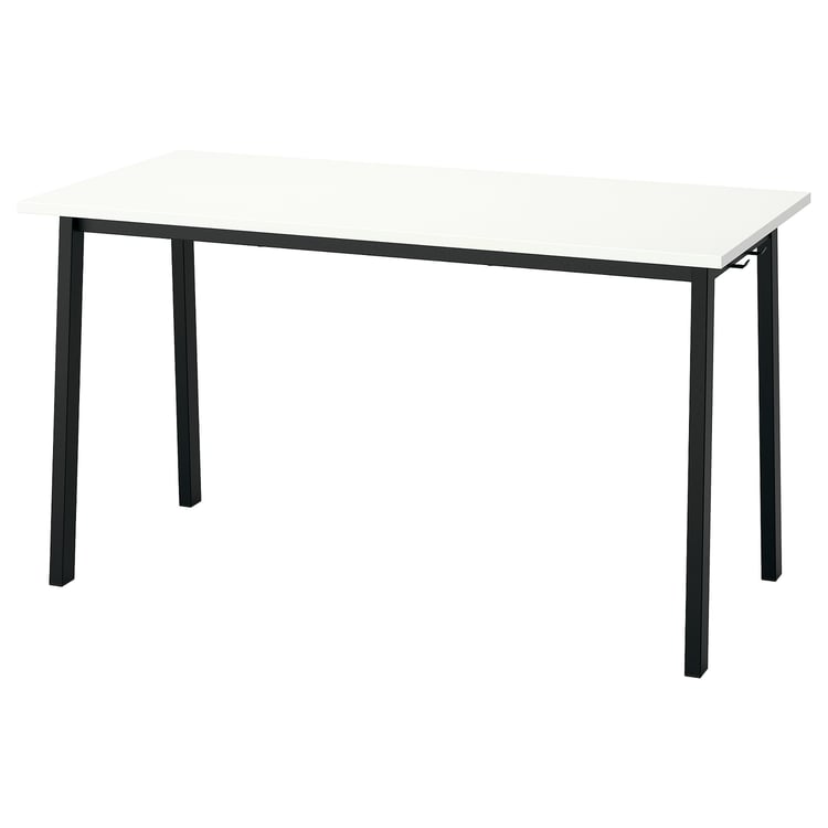 MITTZON underframe for conference table, black, 140x68x73 cm - IKEA UK