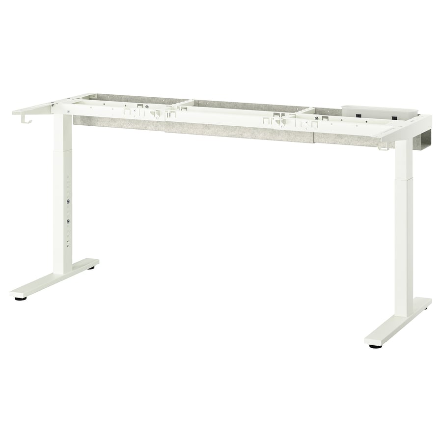 MITTZON underframe for desk, white, 120/140/160x60 cm - IKEA UK