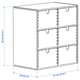 MOPPE mini chest of drawers, pine, 31x18x32 cm - IKEA UK