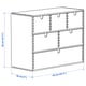 MOPPE mini chest of drawers, pine, 42x18x32 cm - IKEA UK