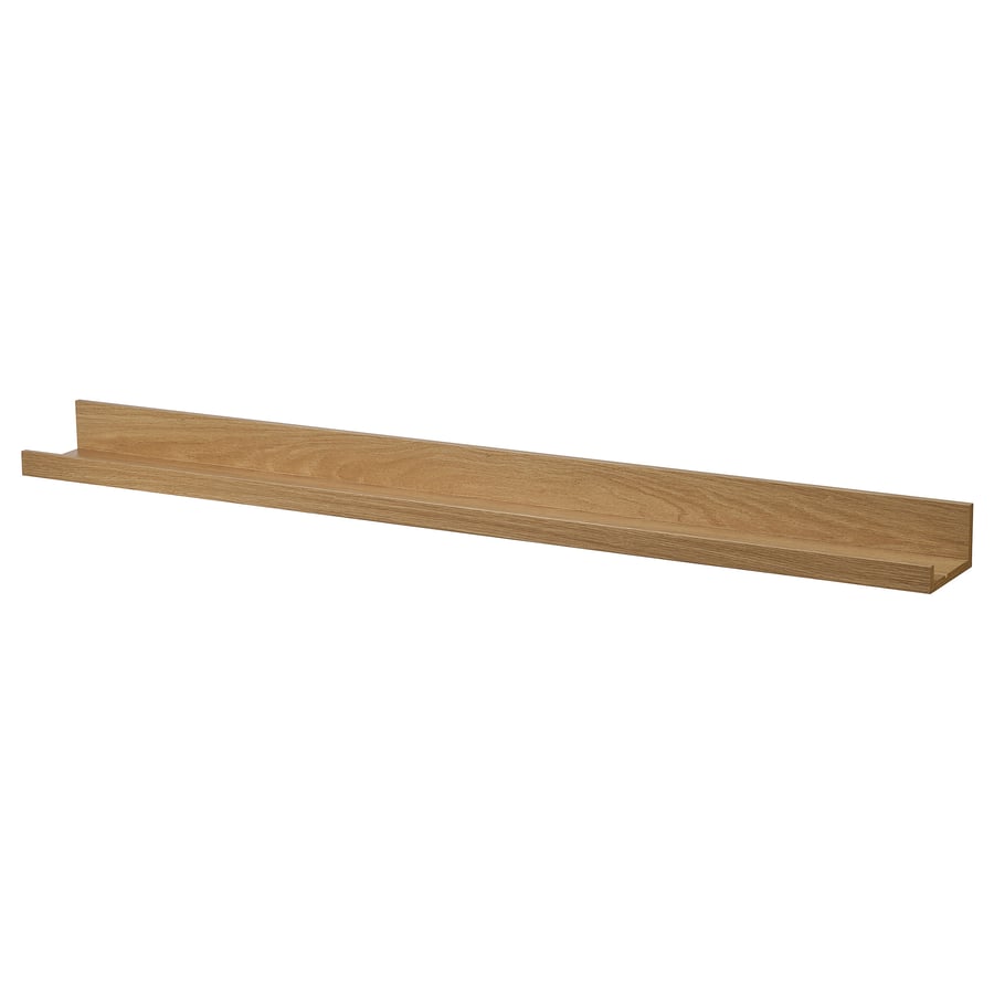 MOSSLANDA picture ledge, oak effect, 115 cm - IKEA UK