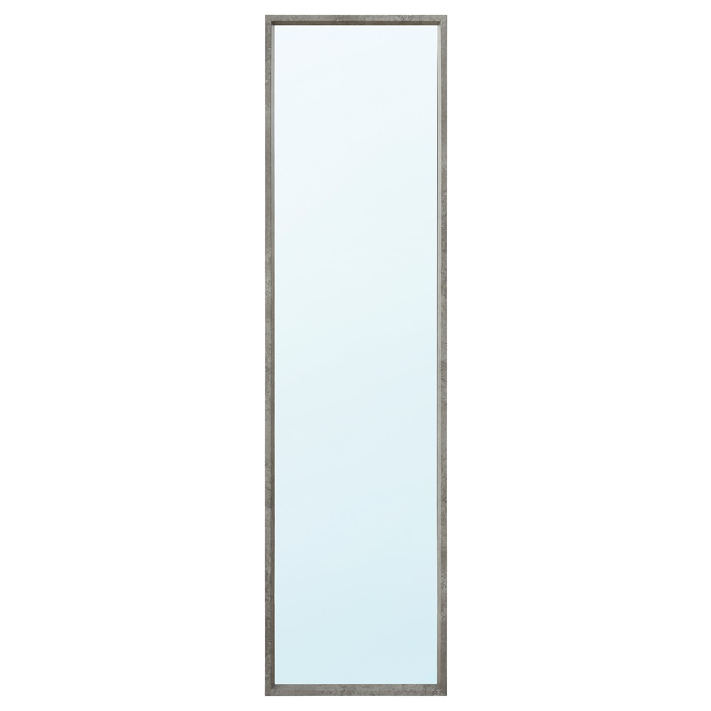 NISSEDAL white, Mirror, 40x150 cm - IKEA