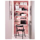 NORBERG wall-mounted drop-leaf table, white - IKEA UK