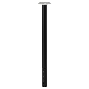OLOV black, Leg, adjustable - IKEA