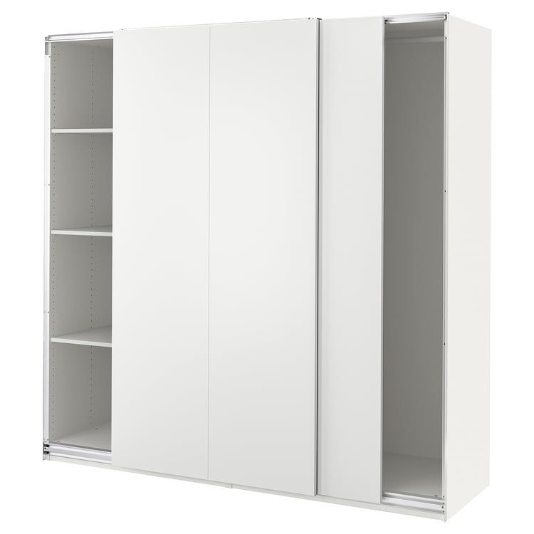White Sliding Door Wardrobes - IKEA