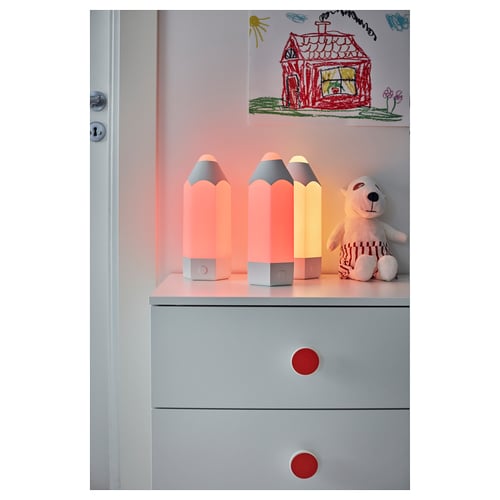 PELARBOJ multicolour, childrens LED table lamp - IKEA UK