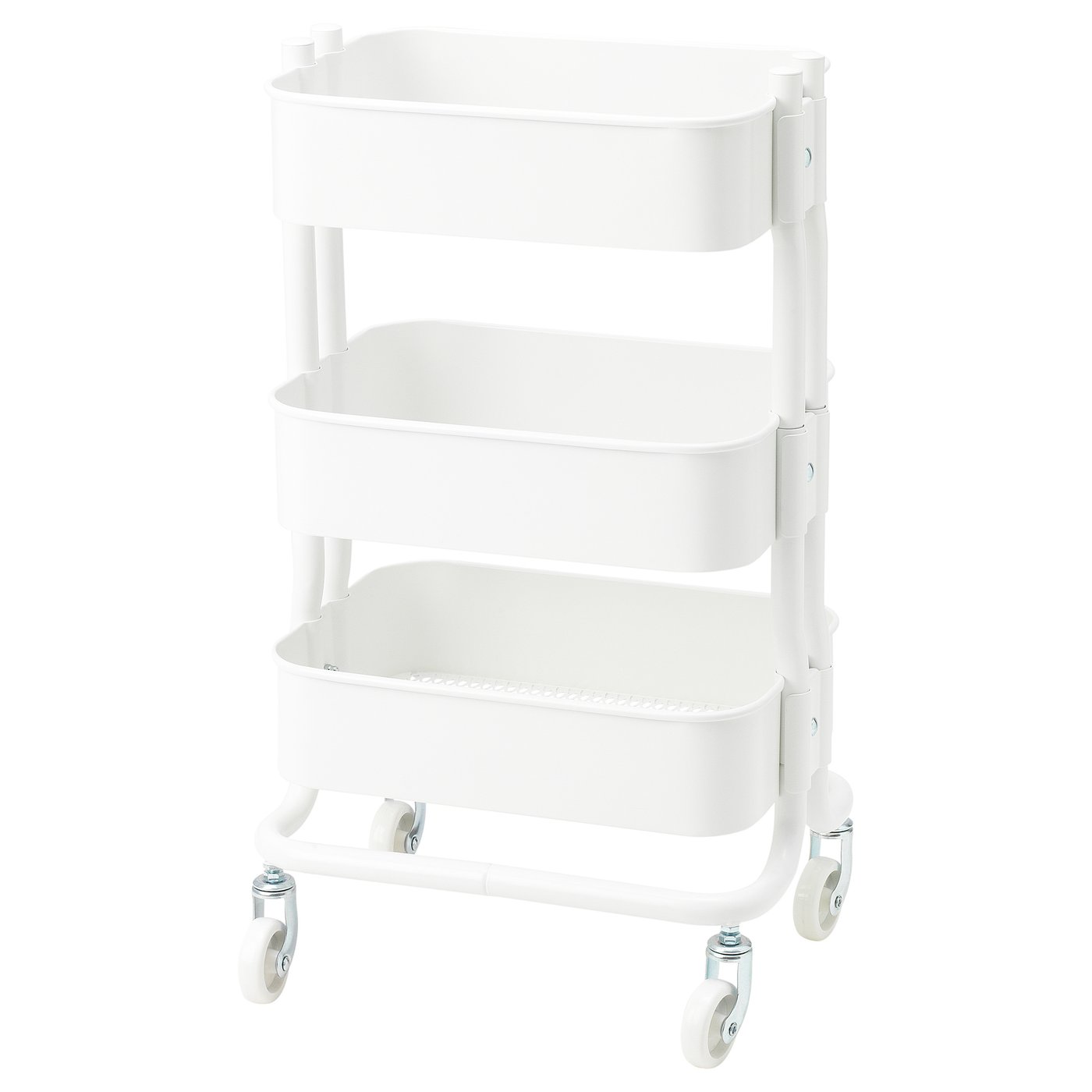 RÅSHULT white, trolley - IKEA