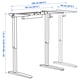RELATERA underframe sit/stand f table top, white, 90/117 cm - IKEA UK