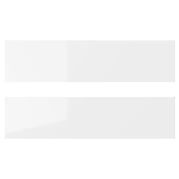 RINGHULT high-gloss white, drawer front, 40x10 cm - IKEA UK