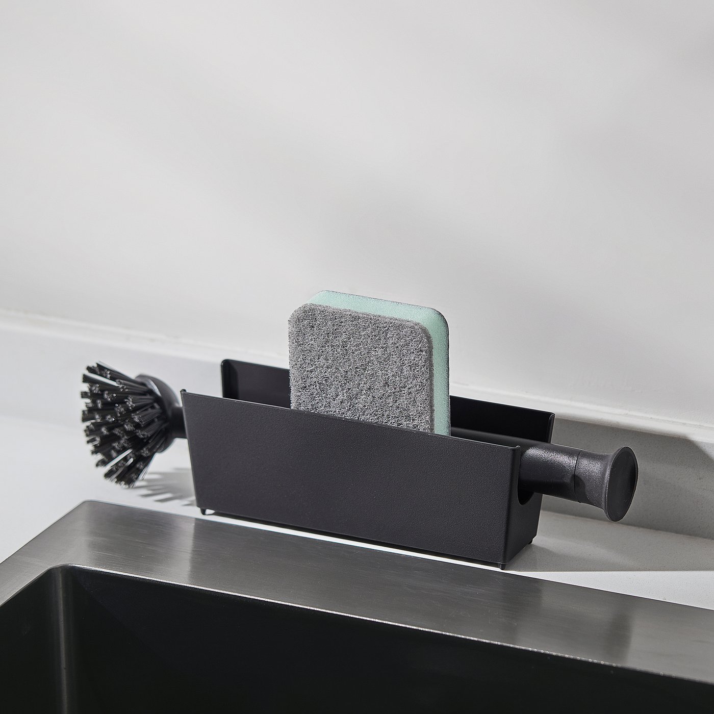 RINNIG sink container, black - IKEA UK