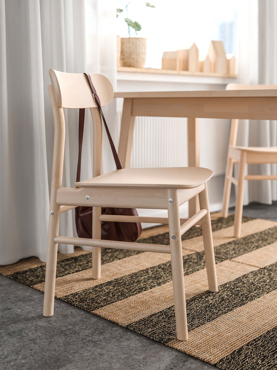 RÖNNINGE birch, dining chair - IKEA