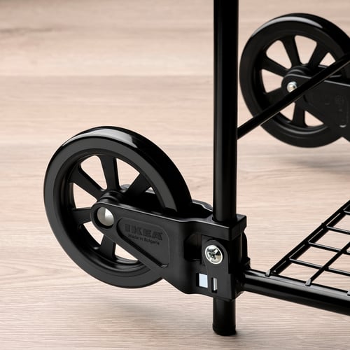 RULLEBÖR trolley, black - IKEA UK