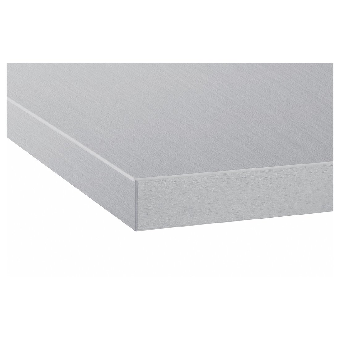 SÄLJAN aluminium effect, laminate, Custom made worktop, 45.1-63.5x3.8 ...