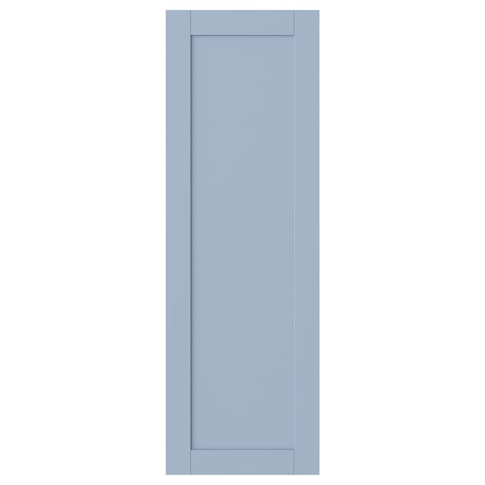 SANNIDAL door with hinges, blue, 40x120 cm - IKEA UK