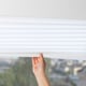 SCHOTTIS white, Pleated blind, light filtering - IKEA UK