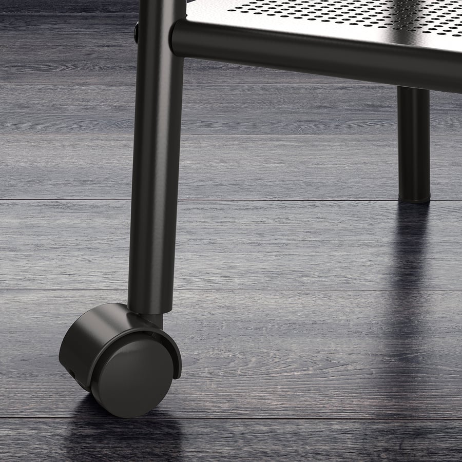 SETSKOG black, Bedside table, 45x35 cm - IKEA UK