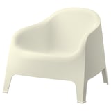 SKARPÖ garden armchair, white - IKEA UK