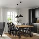 SKOGSTA dining chair, black - IKEA UK