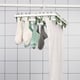 SLIBB hang dryer 24 clothes pegs, green - IKEA UK