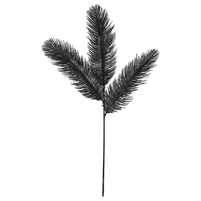 SMYCKA artificial spray, in/outdoor/black, 65 cm - IKEA UK