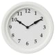 SÖNDRUM White Analogue Wall Clock, 35 cm - IKEA UK