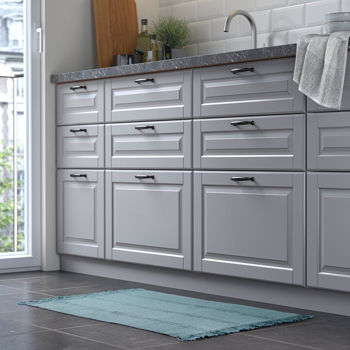 SORTSÖ light blue, washable rug, 55x85 cm - IKEA UK