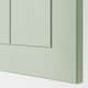 STENSUND 2-pack door for corner base cabinet set, light green, 25x80 cm ...