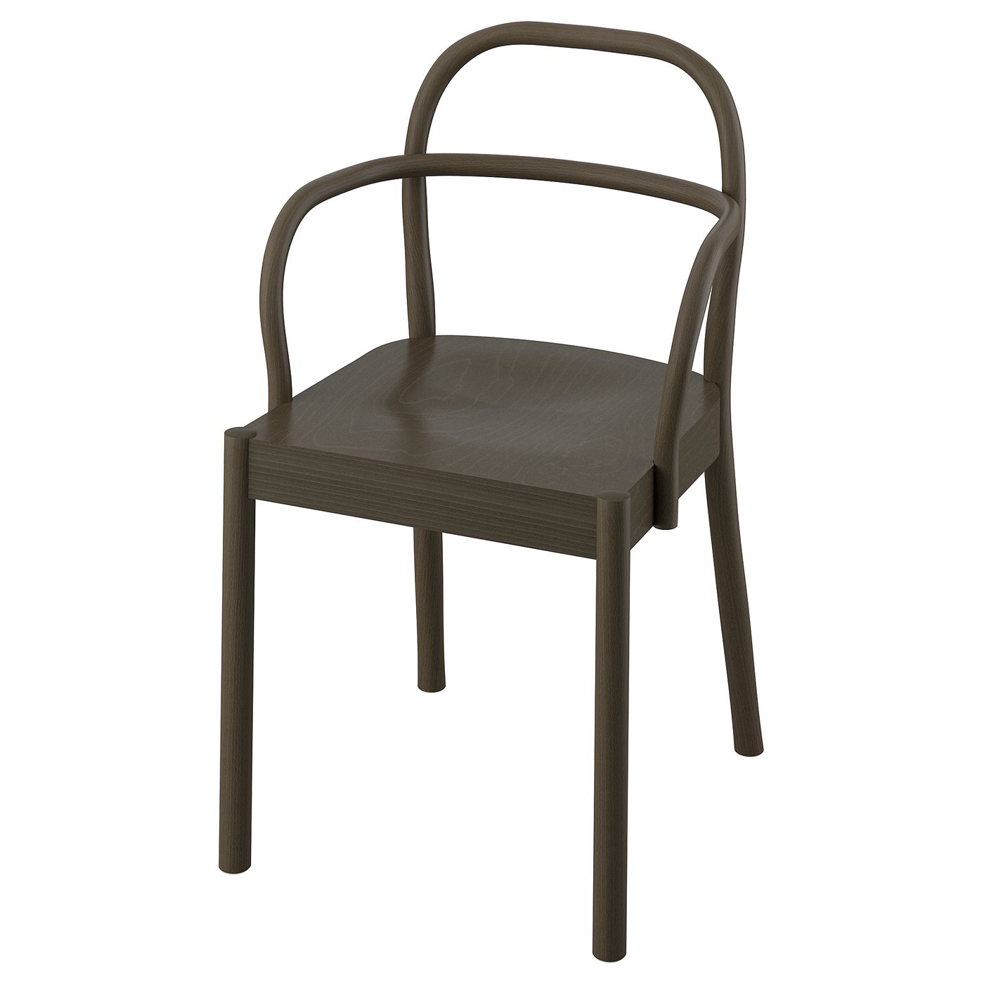 STOCKHOLM 2025 chair, dark brown - IKEA UK