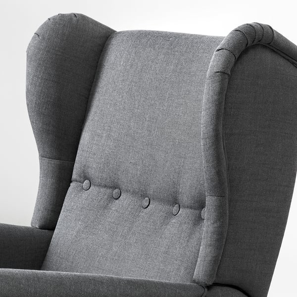 STRANDMON Nordvalla Dark Grey, Wing Chair IKEA | atelier-yuwa.ciao.jp