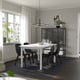 STRANDTORP extendable dining table, white, 150/205/260x95 cm - IKEA UK