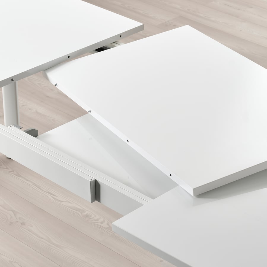 STRANDTORP / TOBIAS dining table and 4 chairs, white/transparent, 150 ...