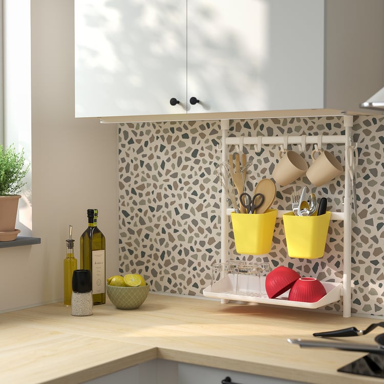 SUNNERSTA container, light yellow, 12x11 cm - IKEA UK